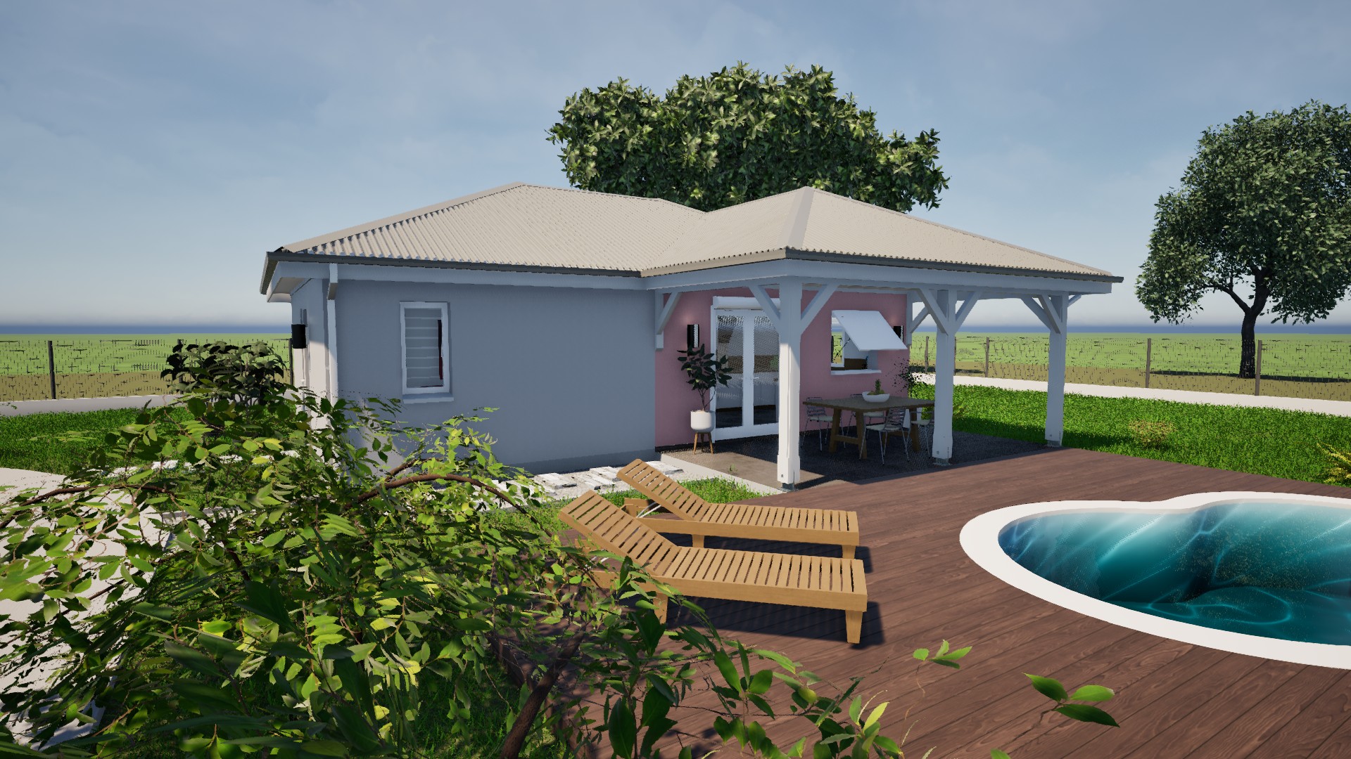 Modèle FOLIA - Maisons Caribois