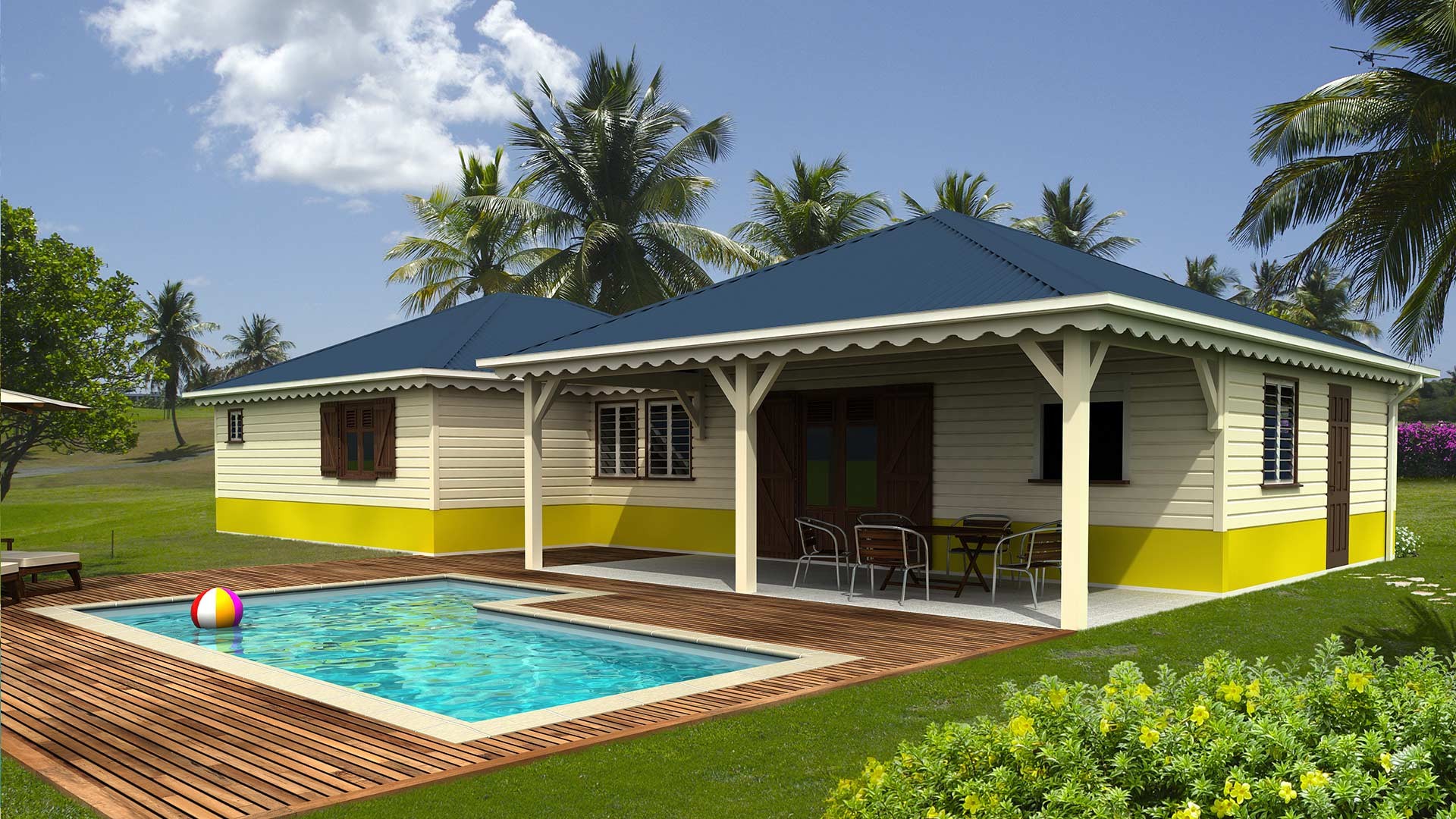 Modèle Nolia- Maisons Caribois